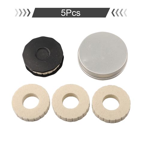 Splihome Bike Chain Oiling Tool Lubrication Maintenance Tool Oiler Wool Felt Portable Enduring