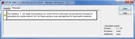 “member Made From Section For Which Ec3 Code Does Not Provide The