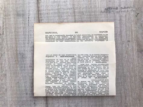 How To Make A Cute Envelope From An Old Book Page