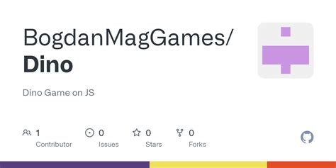 Github Bogdanmaggamesdino Dino Game On Js