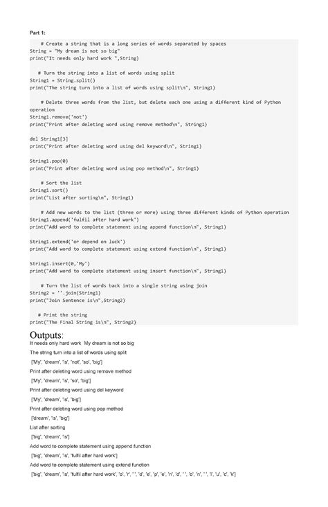 Learning Journal Unit 6 Cs 1101 Programming Fundamental Part 1 Create A String That Is A Long