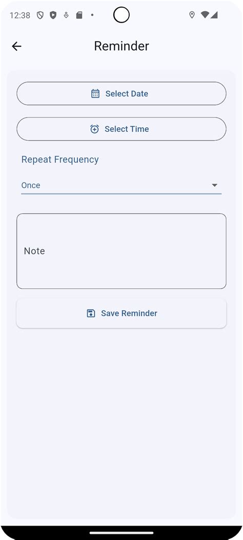 Set Reminder Famalth