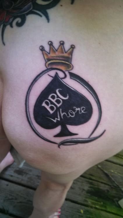 Queen Of Spades Janee Diamond Got Some New Ink J Tumbex