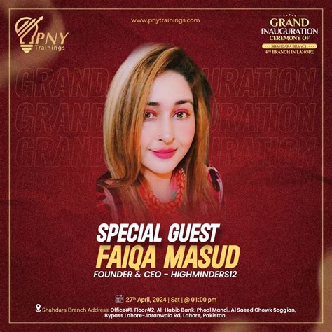 Faiqa Masud Ahad Dar On Linkedin Pnytrainings Officeinauguration Professionaldevelopment