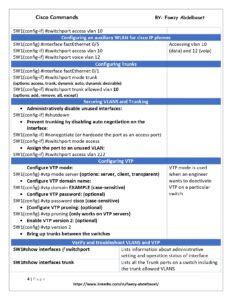 Master Cisco Networking With Our Free Commands Page PDF