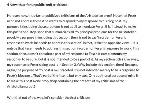 feser on schmid on existential inertia on length part 1 majesty of