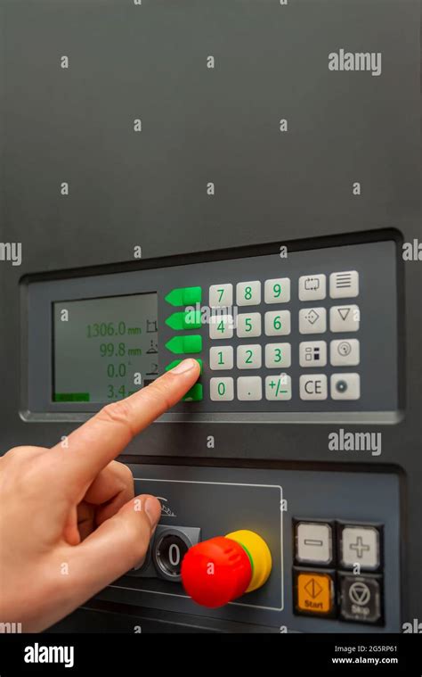 The Process Of Programming A CNC Machine Entering Data Into A Computer Controlled Machine CNC