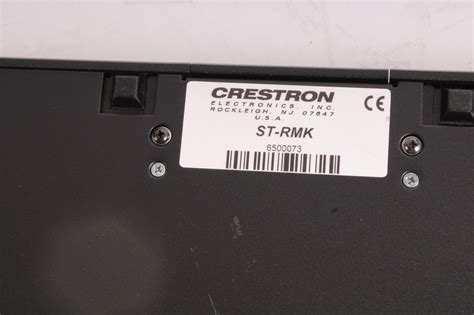 Crestron St Io 8 Relay And 4 Digital Analog And Rs 232 422 Comport W St R