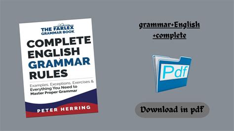 Complete English Grammar Rules Sahil Education Library