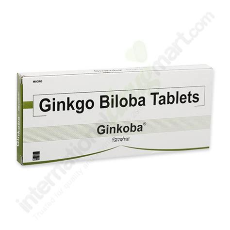 Buy Ginkgo Biloba 40mg Tablets Online At Low Cost Idm