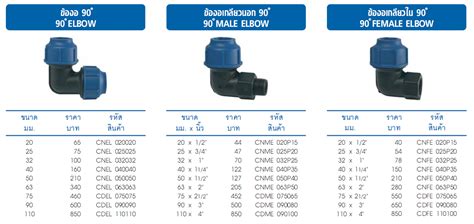 อุปกรณ์ข้อต่อhdpe Pichaya