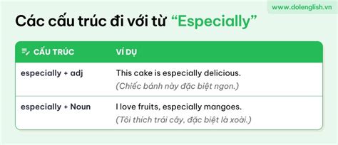 Especially Là Gì Cách Sử Dụng Especially Thành Thạo Trong Tiếng Anh