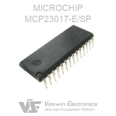 MCP23017 E SP MICROCHIP Port Extension Veswin Electronics