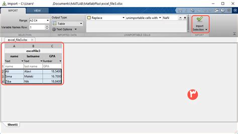 کار با فایل اکسل در متلب Xlsread و Xlswrite فیلم آموزش