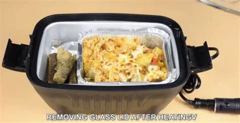 Lunch Box Stove 12 V Portable Car Hot Food Warmer Heated Electric Oven