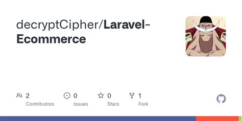 GitHub DecryptCipher Laravel Ecommerce