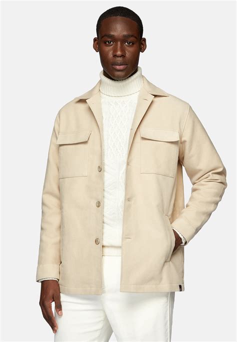 Veste Chemise En Moleskine Link Homme Boggi Milano