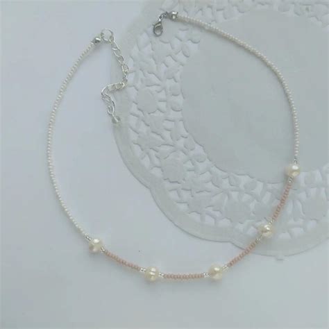 Красивий чокер із натуральними перлинами — ціна 150 грн у каталозі Чокери Купити аксесуари за