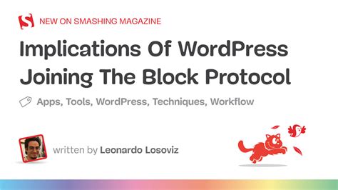 Implications Of WordPress Joining The Block Protocol WP Content