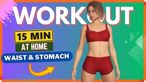 15 Min Slim Waist And Flat Stomach Lose Fat For Good 🔥 Youtube