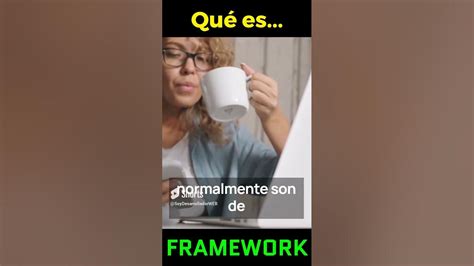 QuÉ Es Un Framework En Programación 💥【diccionario Del Programador Web】 Youtube