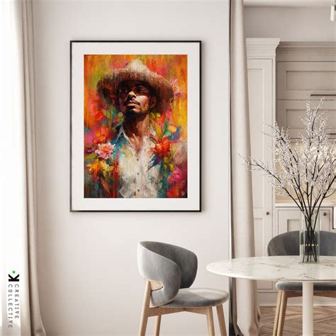 El Silletero Medellins Flower Festival Limited Edition Portrait Digital