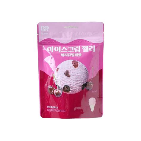 Baskin Robbin Cherry Jelly Candy 48g Korea