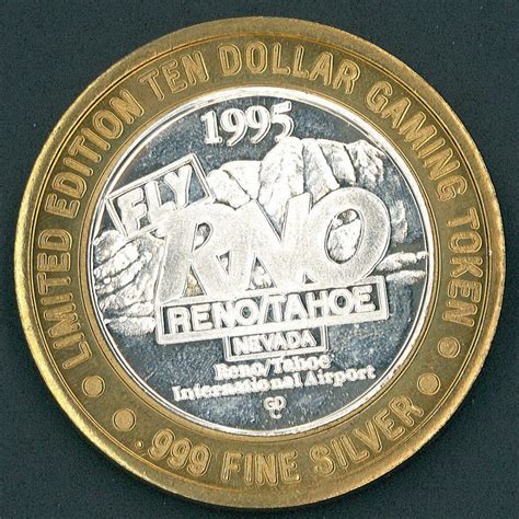 Renotahoe International Airport Le Dollar Gaming Token Pristine Auction