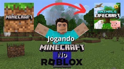 Jogando Minecraft No Roblox Minecraft No Roblox Com Willsay 1