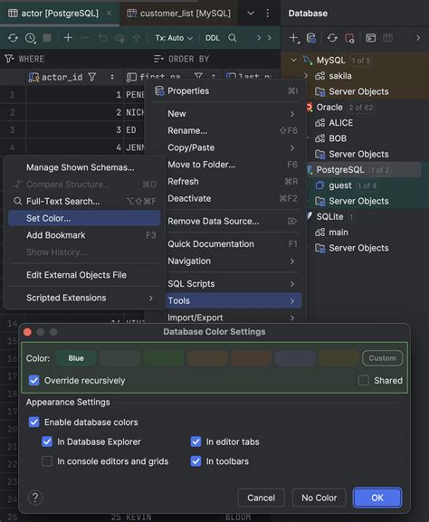 Data Sources Intellij Idea Documentation