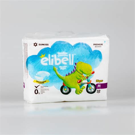 Pieluszki i pieluchomajtki Elibell premium od Batist zaprojektowane z ...