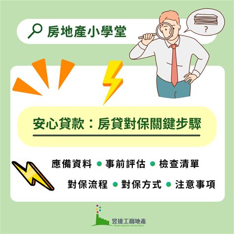 安心貸款：房貸對保關鍵步驟 昱達工商地產｜廠房工業地農地建地