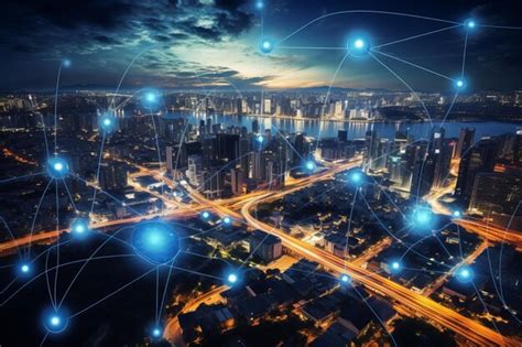 Premium Ai Image The Fusion Of Ai And Iot Enabling A Smart City