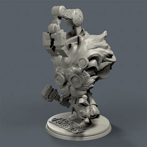 👾 Heimerdinger League Of Legend・ Stl File For 3d Printing・cults