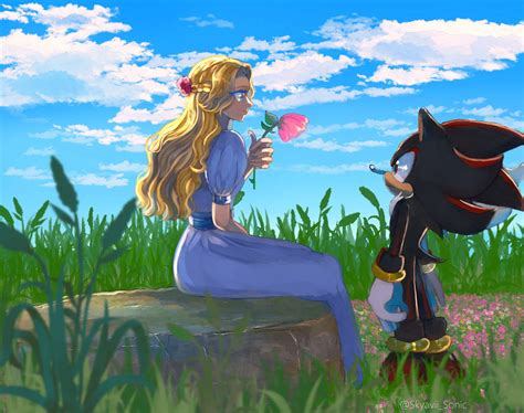 Skyavii Sonic Maria Robotnik Shadow The Hedgehog Sonic Series