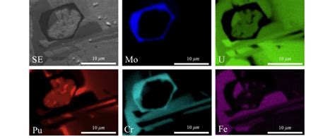 Scanning Electron Micrograph And Corresponding X Ray Maps Of The Phases