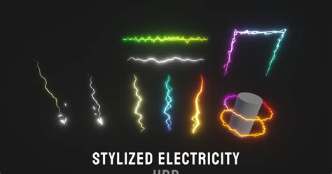 Stylized Electricity Vfx 시각 효과 Unity Asset Store
