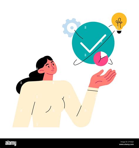 Completed Work All Tasks Solved Stock Vector Image Art Alamy