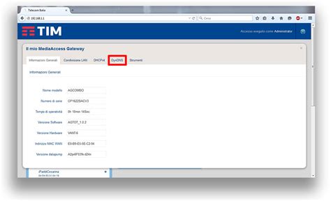 Configurazione DynDNS It Per Telecom Tim Smart Modem DynDNS It