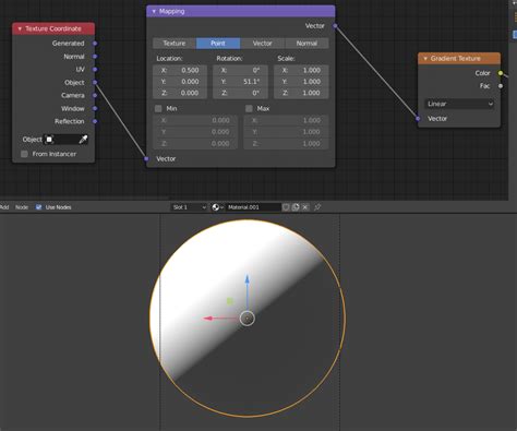 Cycles Render Engine Create Mask For Half Of Sphere Blender Stack Exchange