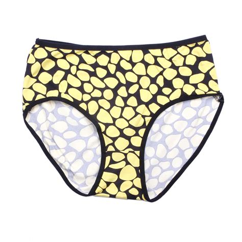 Classic High Waist Cotton Panties Underwear Women Leopard Breathable