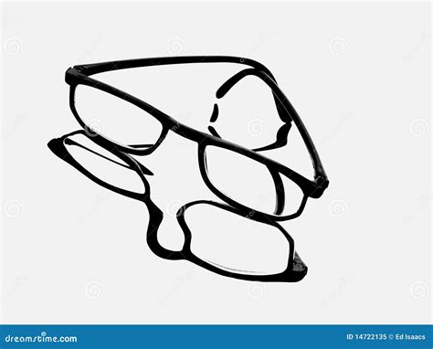 Abstract Eyeglass Background Design Stock Image Image Of Wire