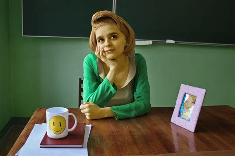 Cosplay Simpsons Tv Shows Edna Krabappel Sandbox Joyreactor