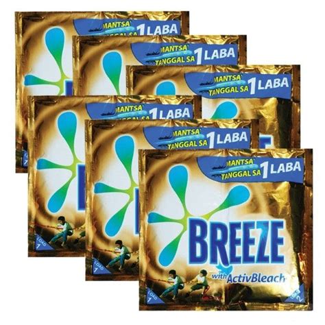 Breeze With Active Bleach Detergent Powder 70g Bohol Online Store