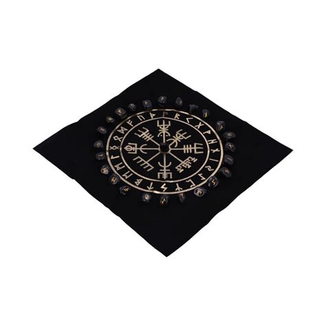 Runes Elder Futhark Divination Stone Kit Eternal Goth