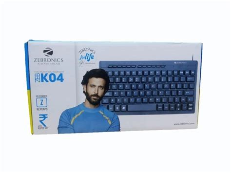 Zebronics Zeb K04 Multimedia Keyboard Wired Usb At ₹ 300 Piece In Chennai