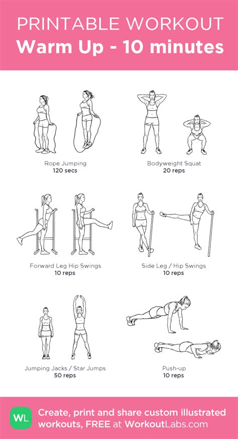 Warm Up Exercises Before Gym
