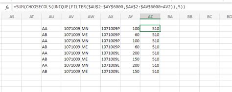 Sum Only Unique Values Based On Criteria In Excel Microsoft Qanda