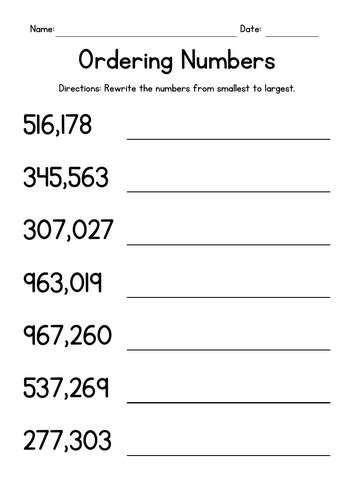 Place Value Worksheets Bundle Comparing Ordering Rounding Expanded Form Teaching Resources