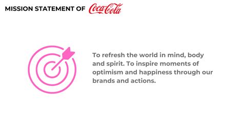 Leitbild Und Vision Von Coca Cola